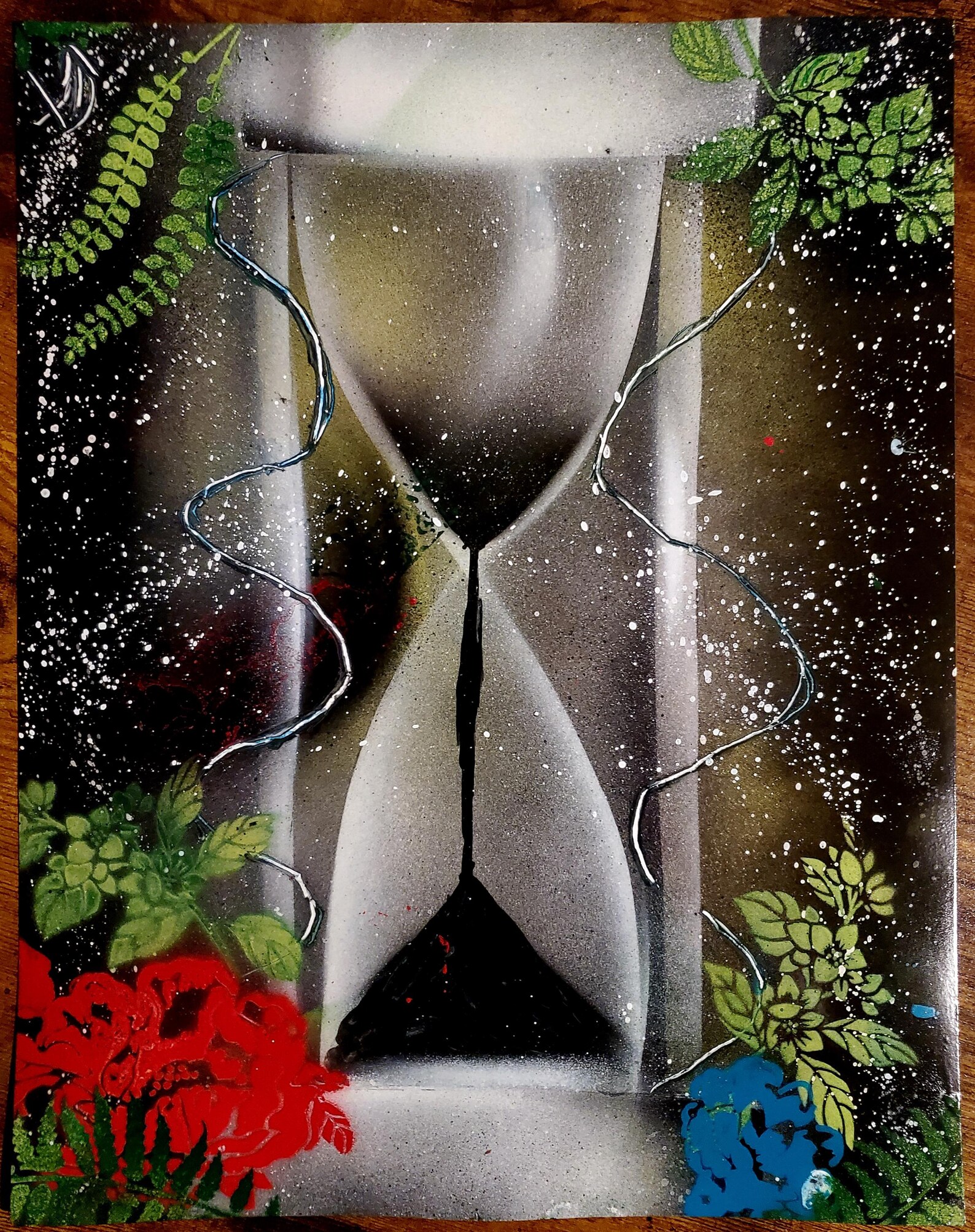 Spray Paint Canvas - Etsy