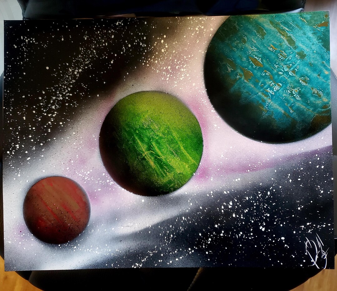 Spray Paint Canvas - Etsy