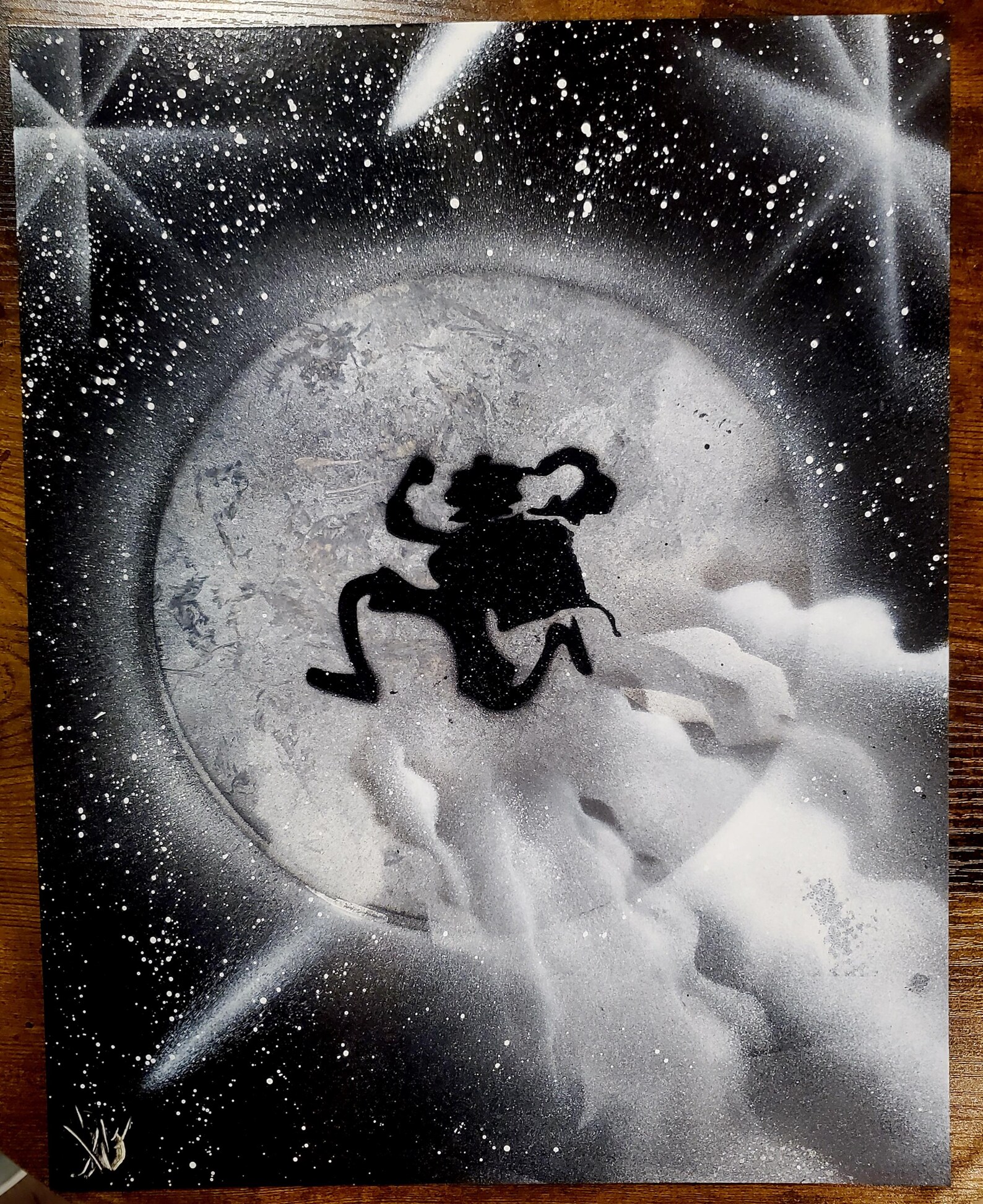 Spray Paint Canvas - Etsy