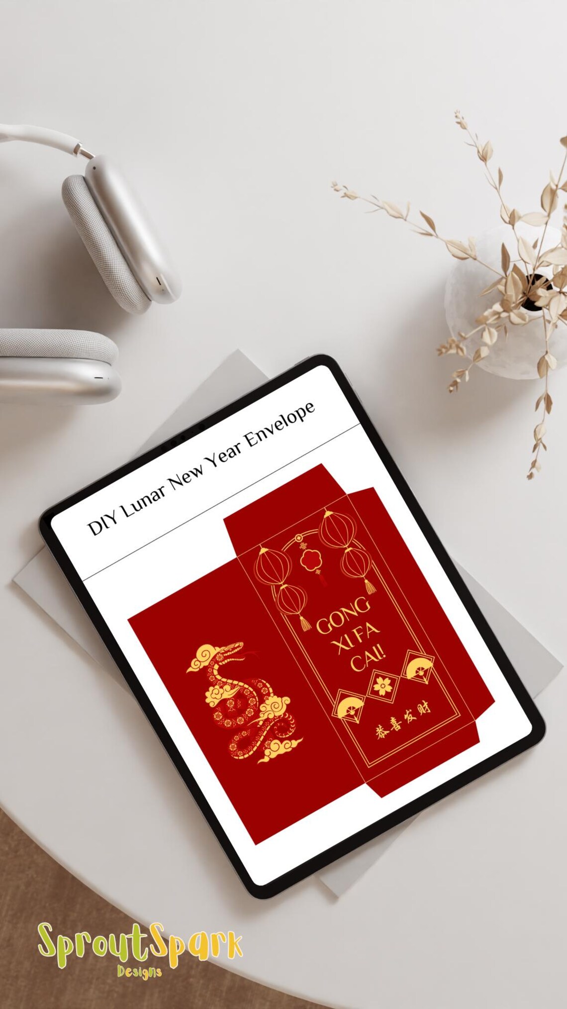 2025 Year of the Snake Red Envelope Hong Bao Ang Pao Angbao Snake Red ...