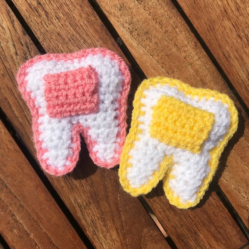 Tooth Fairy Pillow Crochet Pattern, Crochet Tooth Fairy Pouch, Crochet ...