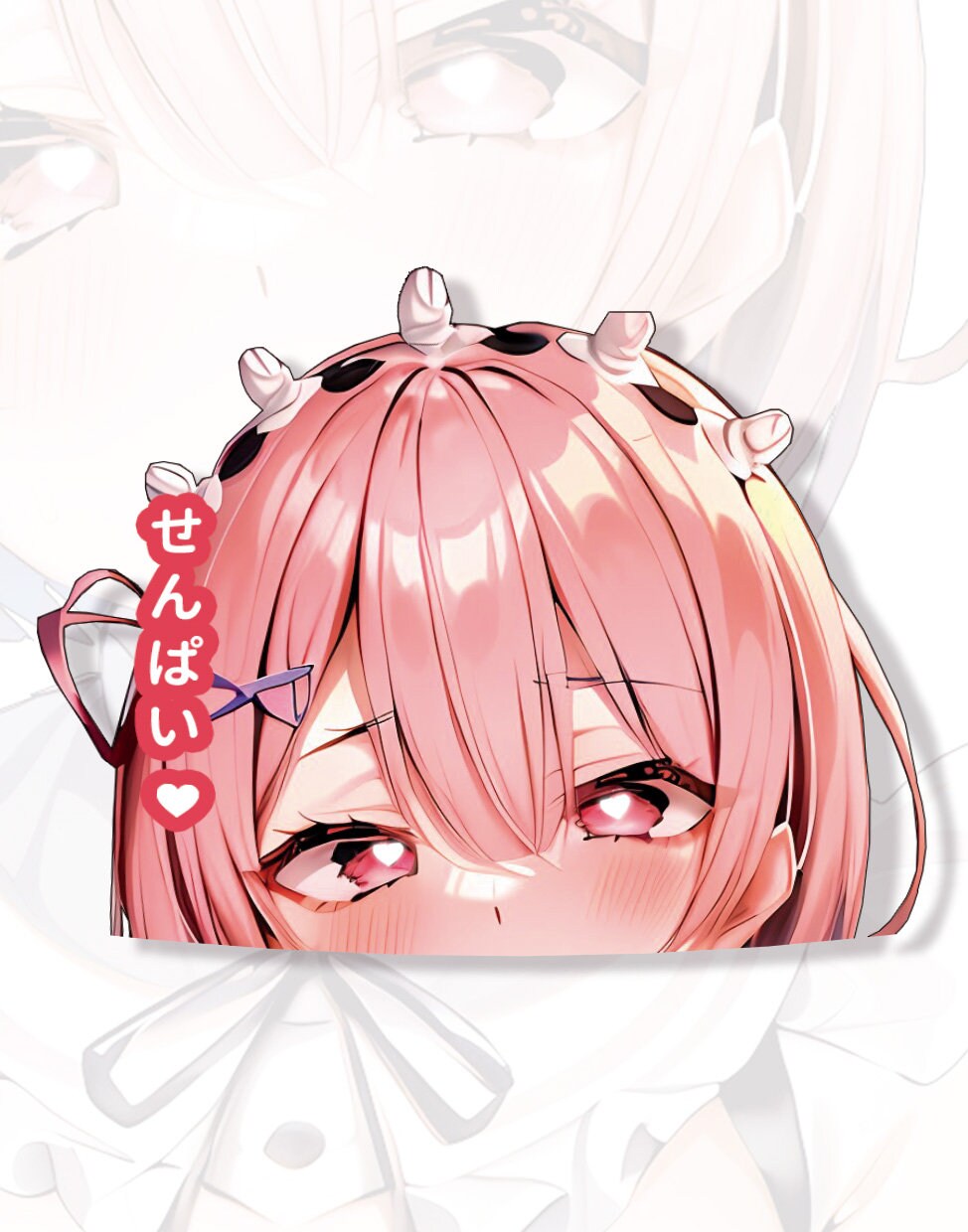 Sticker Ahegao Sticker Peerker Holographics Waterproof And Etsy