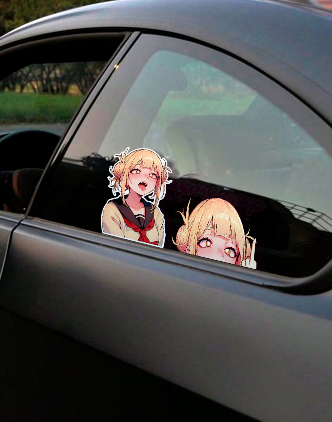 Anime Peeker Ahegao Anime Waifu Himiko Toga, Holographics, Waterproof ...