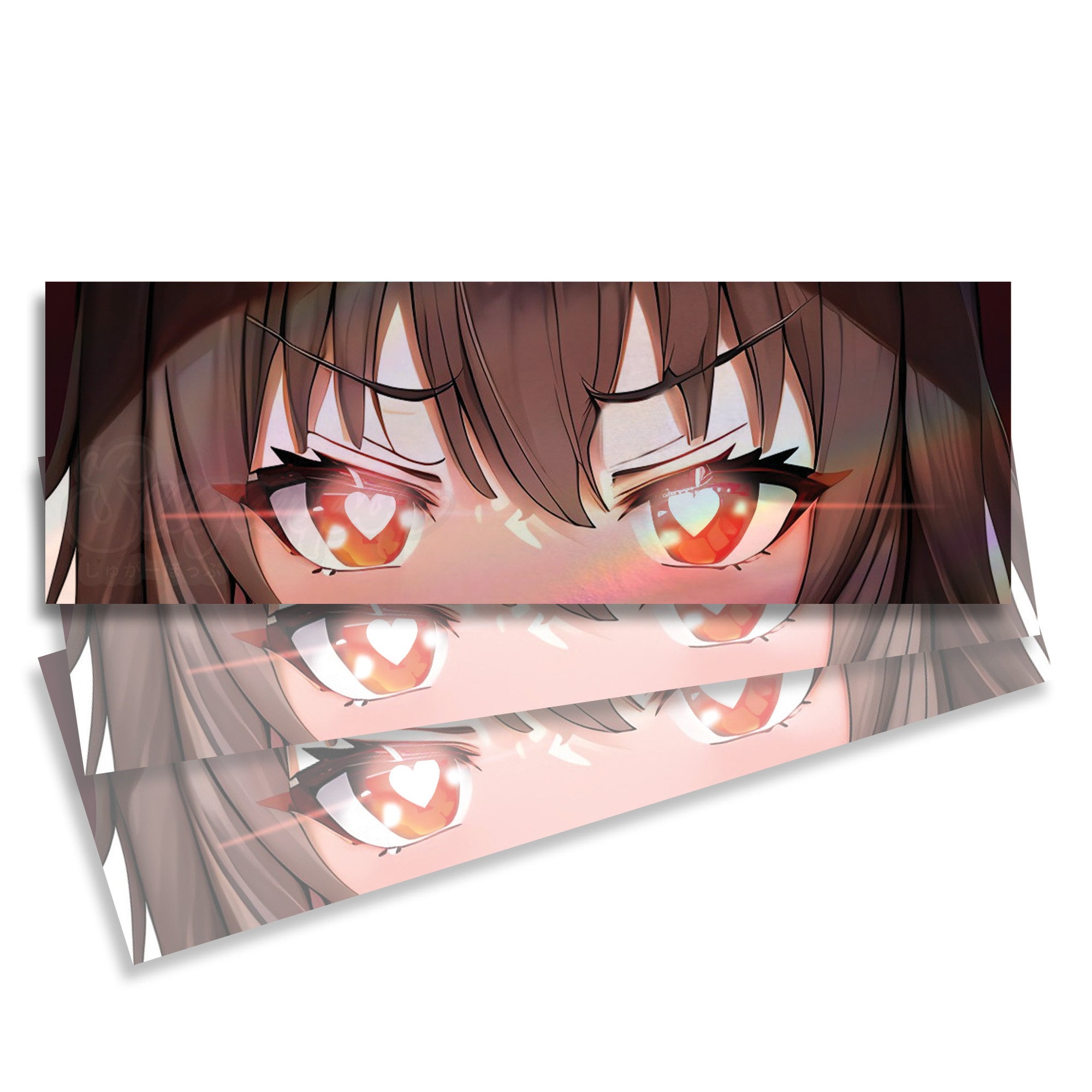 Anime Peeker Sticker, Holographics, Waterproof and Weaterproof - Etsy