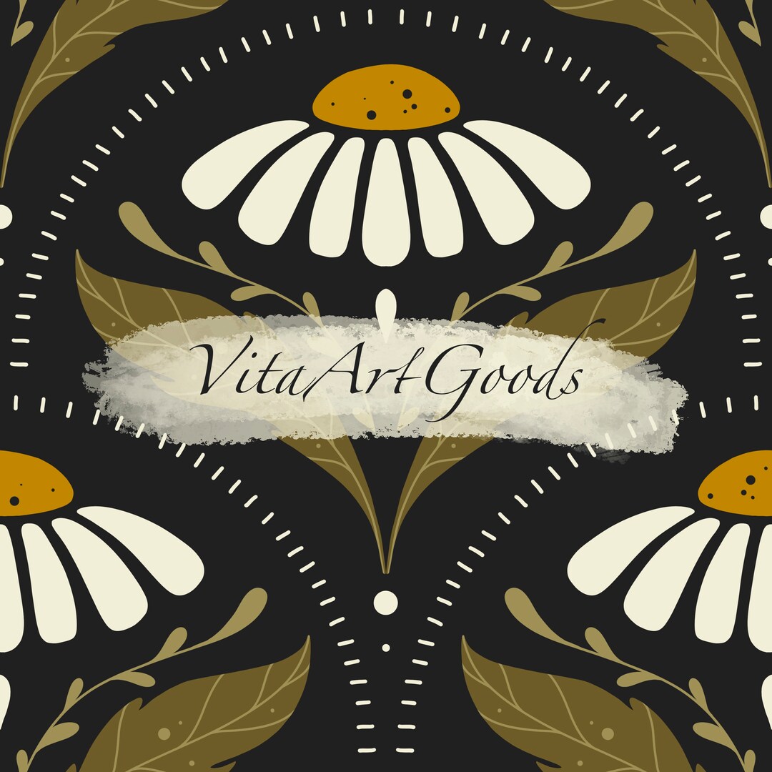 Floral Scallop Pattern - Etsy