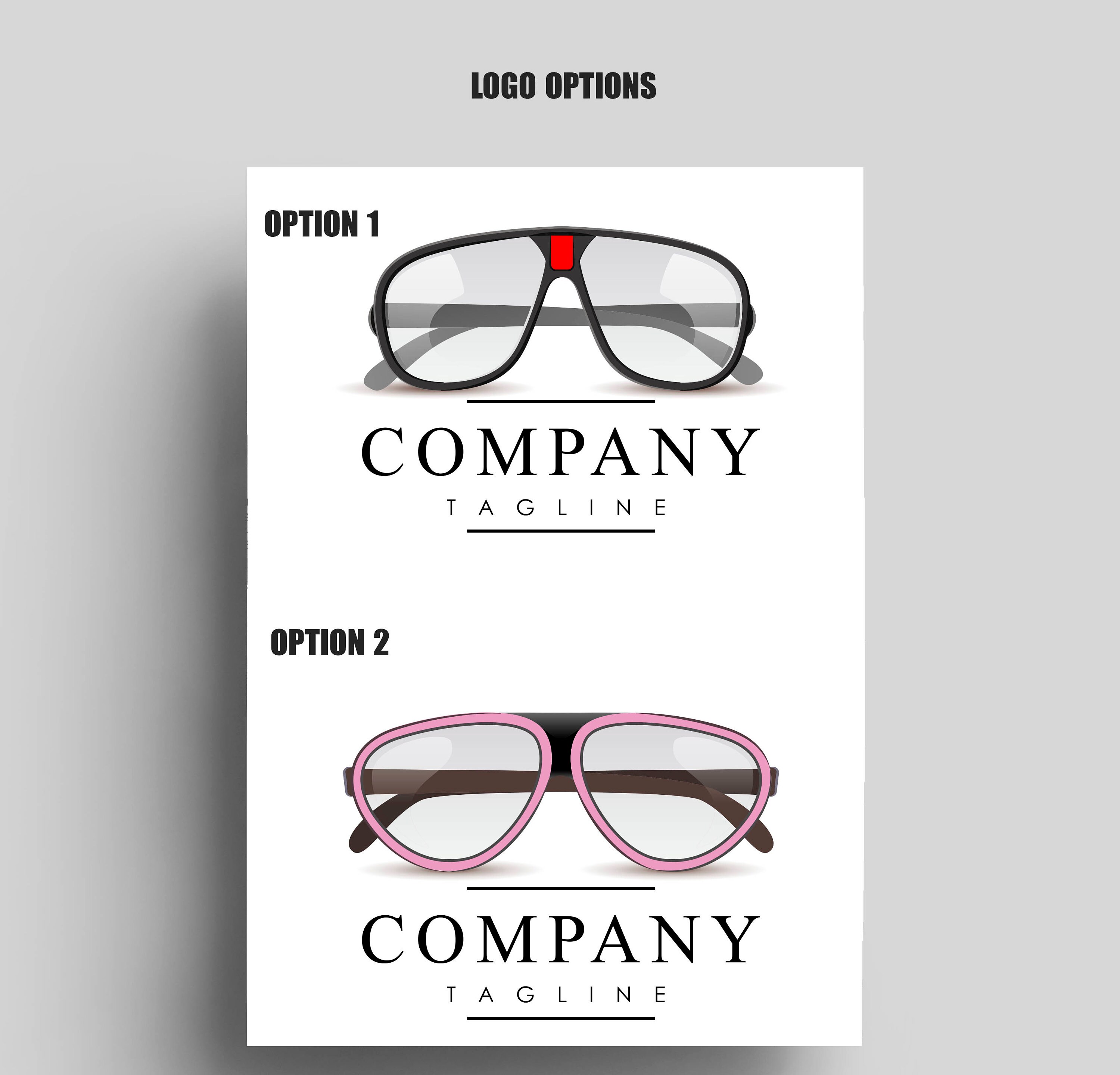 Optical Shop Logo Eyewear Shop Logo Template Visiting Card - Etsy Australia