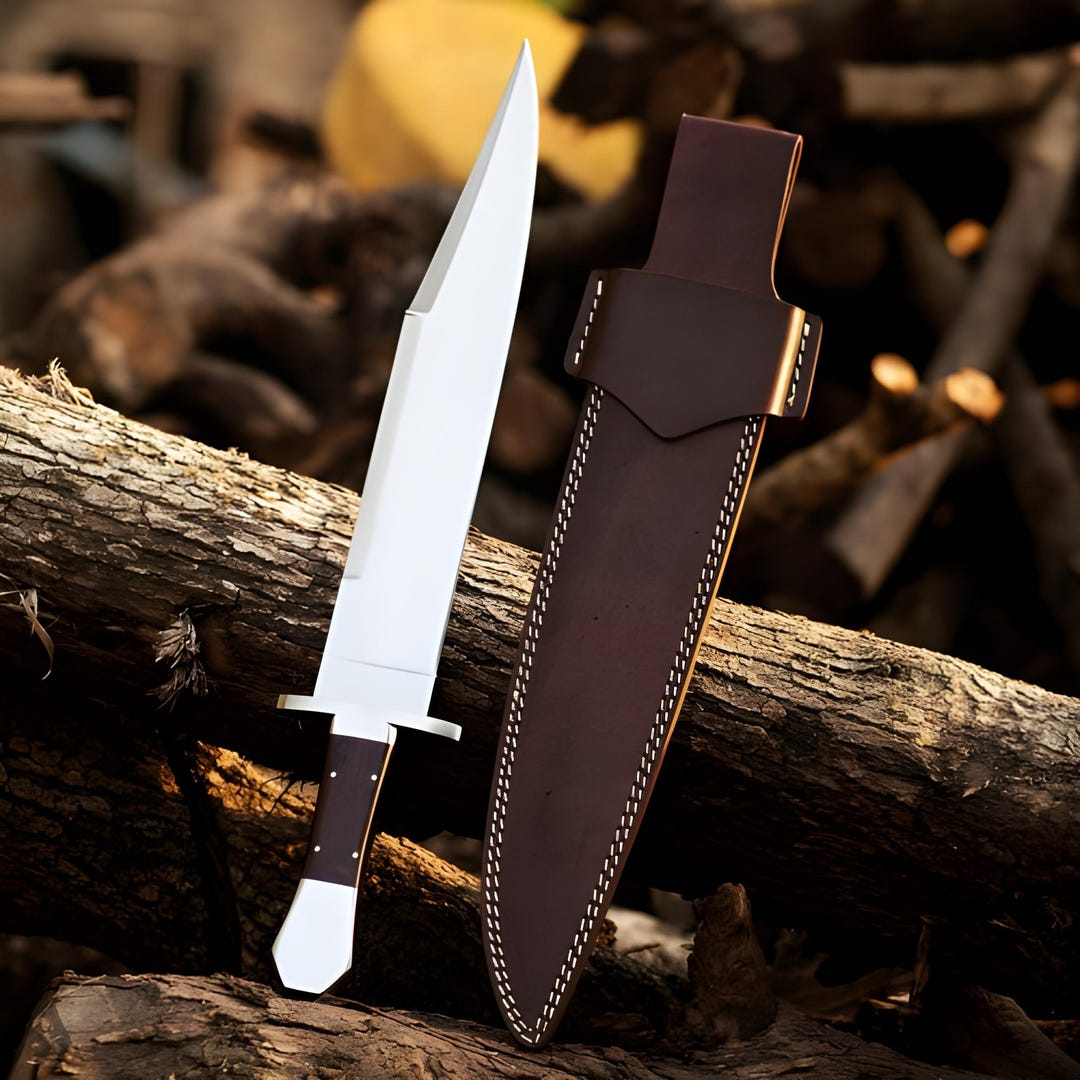 New Custom 5160 Steel Hunting Survival Bowie Knife - Best for Thank You ...