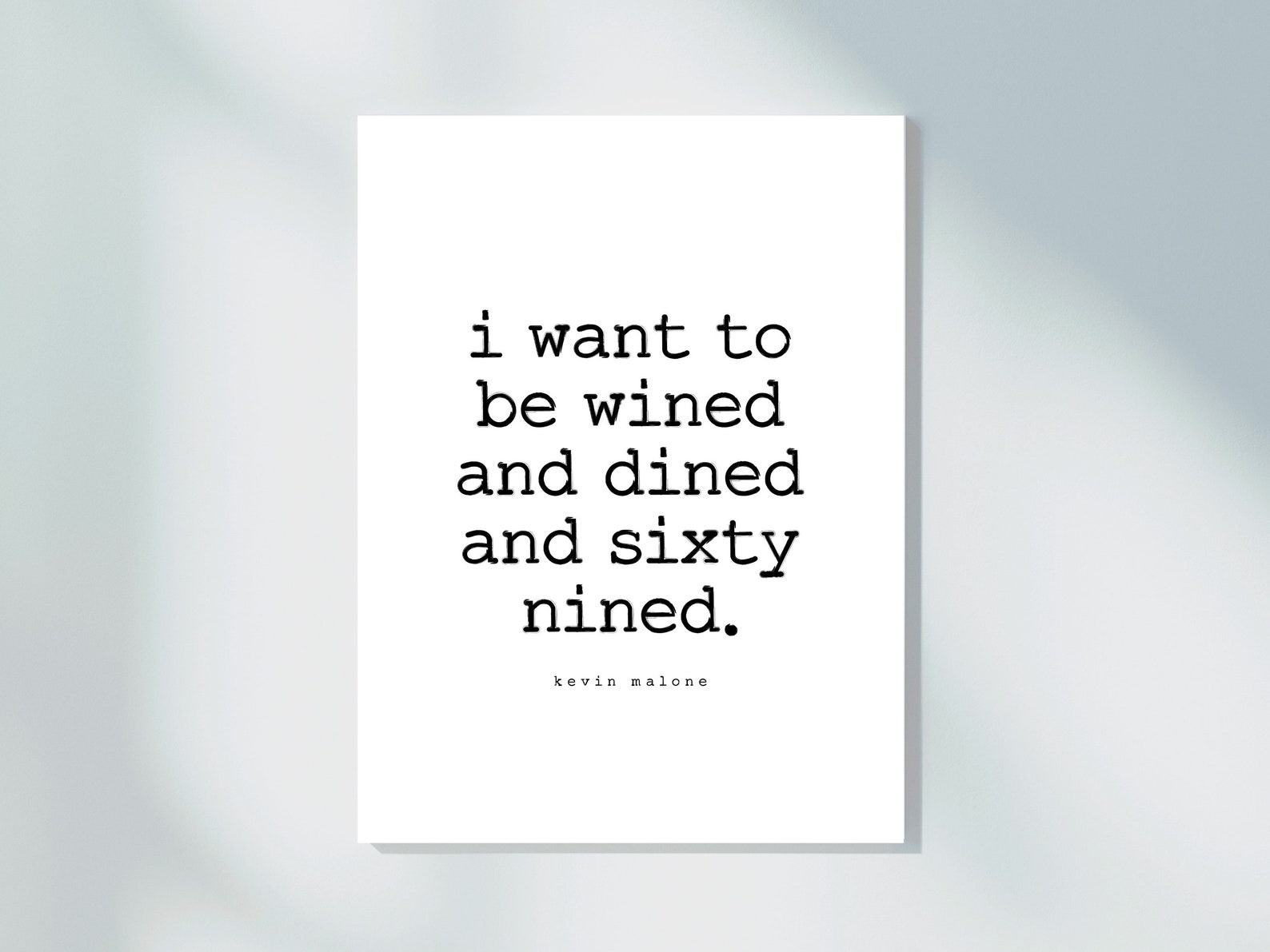The Office • Kevin Malone • Wined and Dined and Sixty Nined • the ...