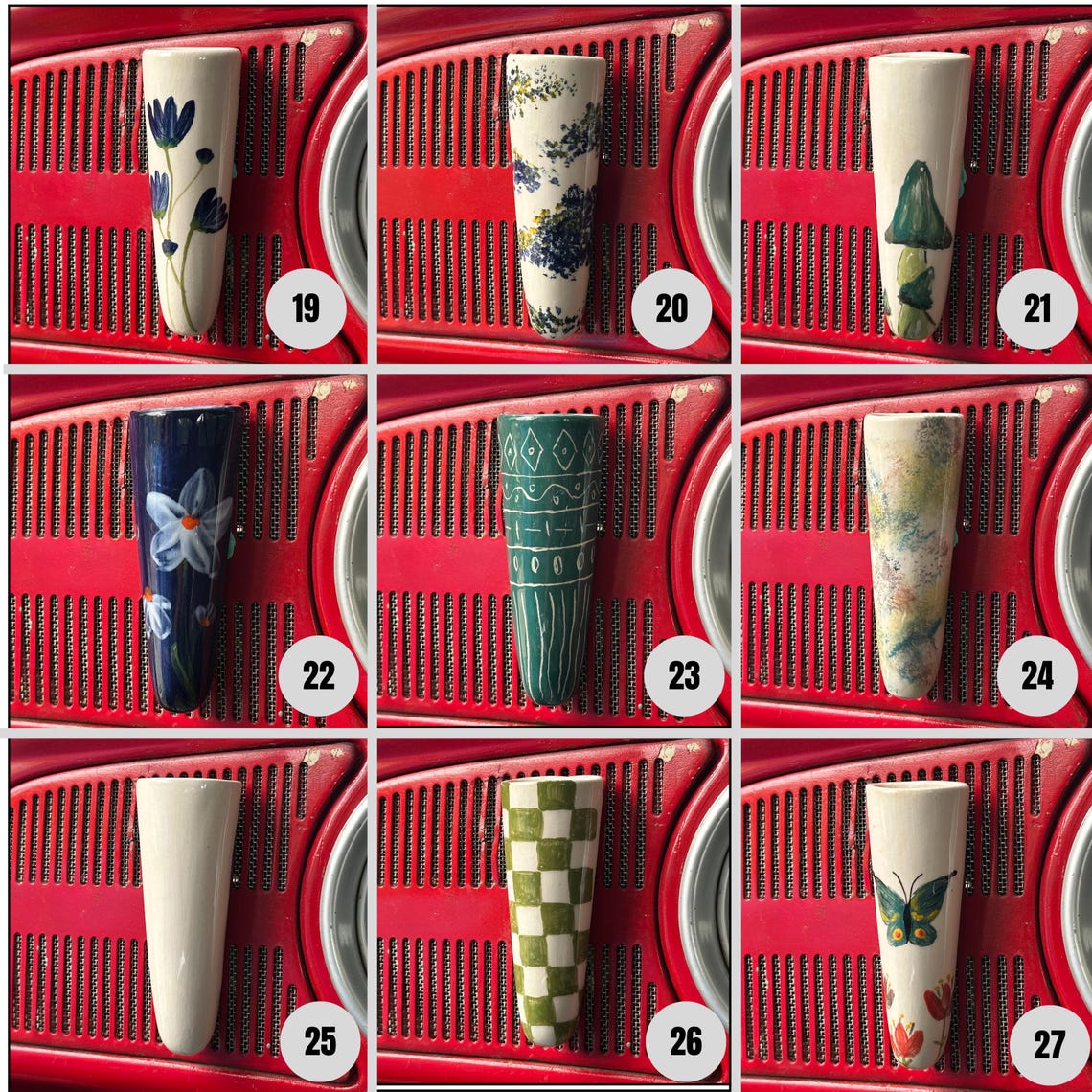 Retro Touch, Modern Harmony: VW Beetle Handmade Vases Add Elegance to ...