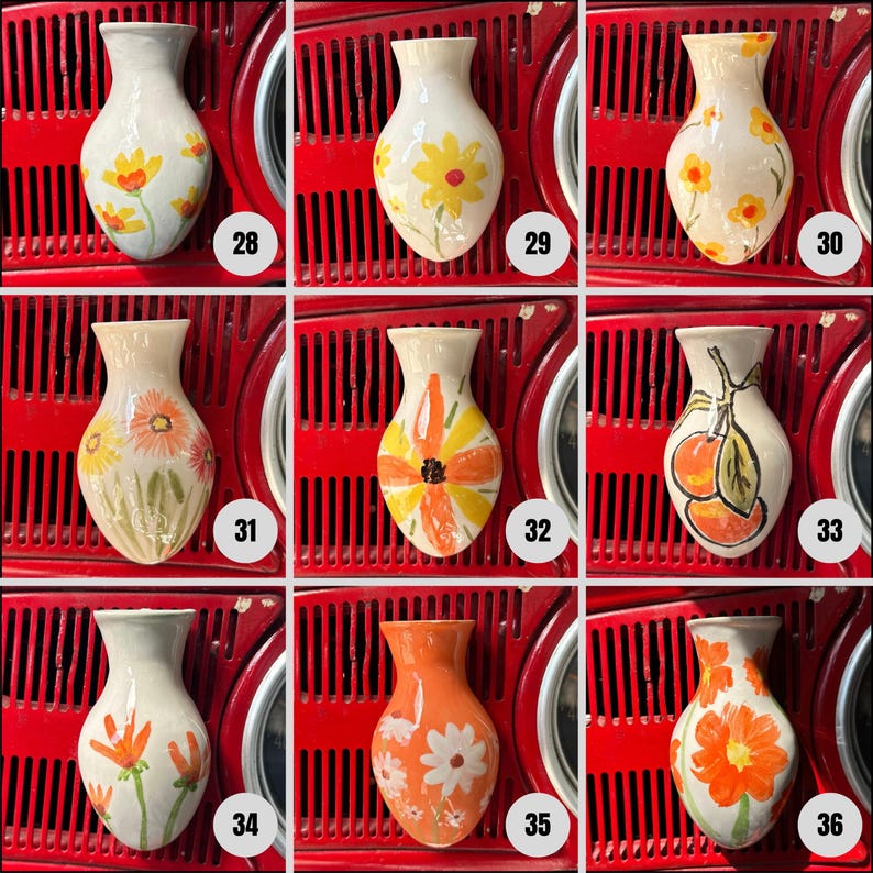 Handmade Retro VW Beetle Vase Universal Car Flower Vase for All ...