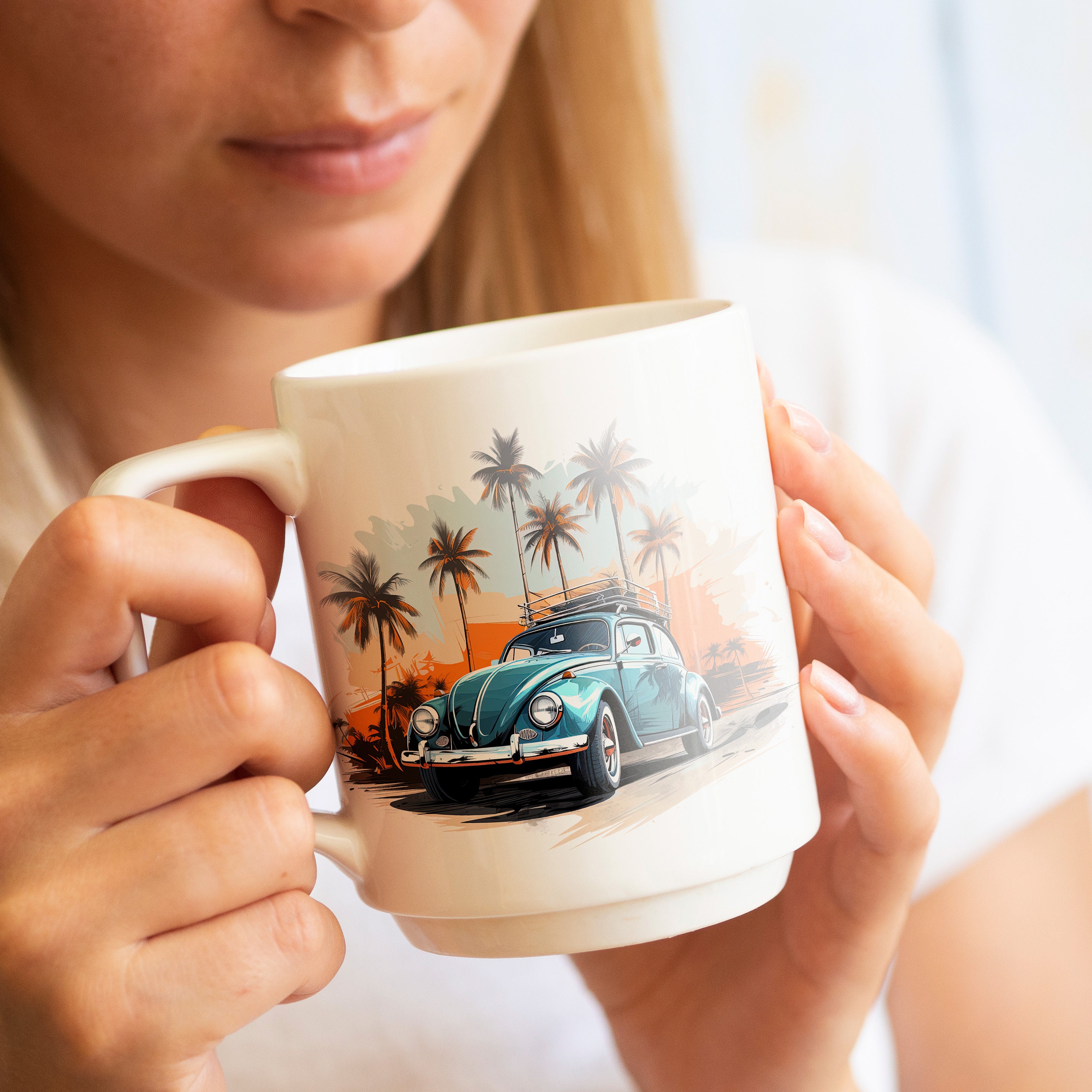 Classic Vw Beetle Design: Original Design File for Volkswagen Cups ...