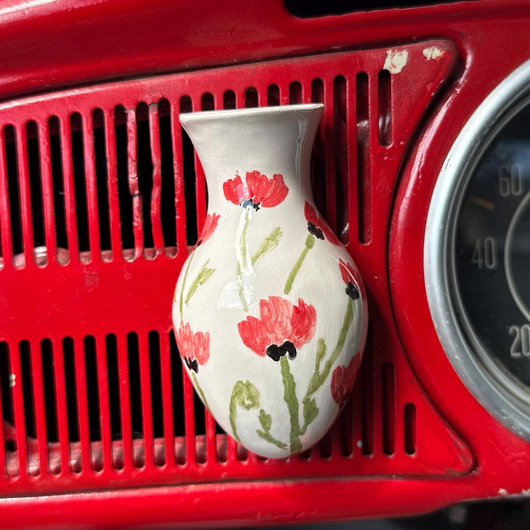 Handmade Retro VW Beetle Vase Universal Car Flower Vase for All ...