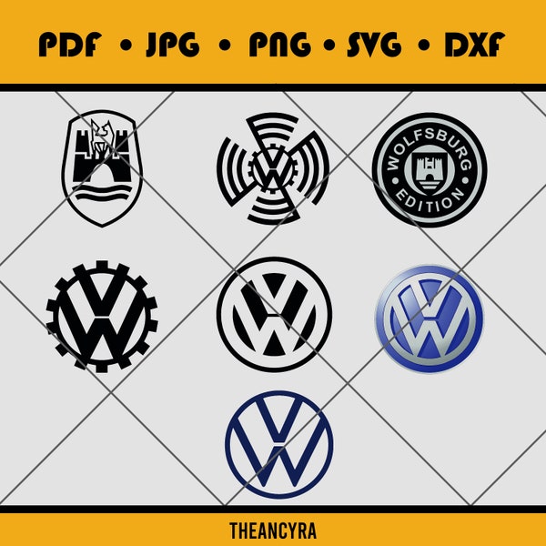 Volkswagen Logo - Etsy