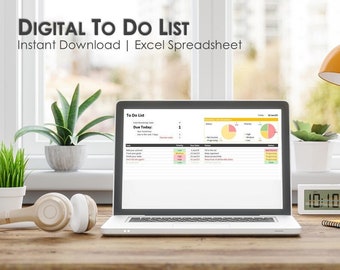 Task Tracker Checklist to Organize All Your Tasks DIGITAL DOWNLOAD ...