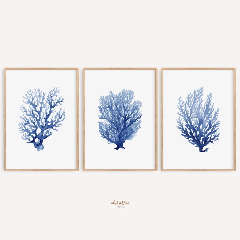 Seaweed Beach Wall Art - Etsy