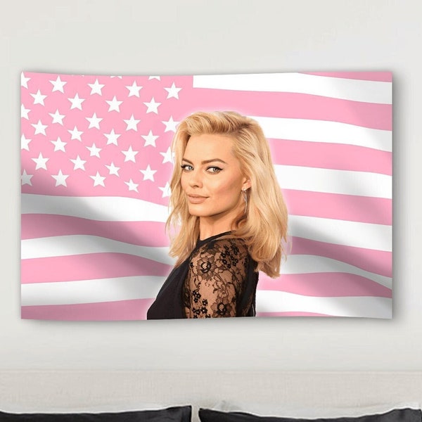 Margot Robbie Banner Etsy 3906