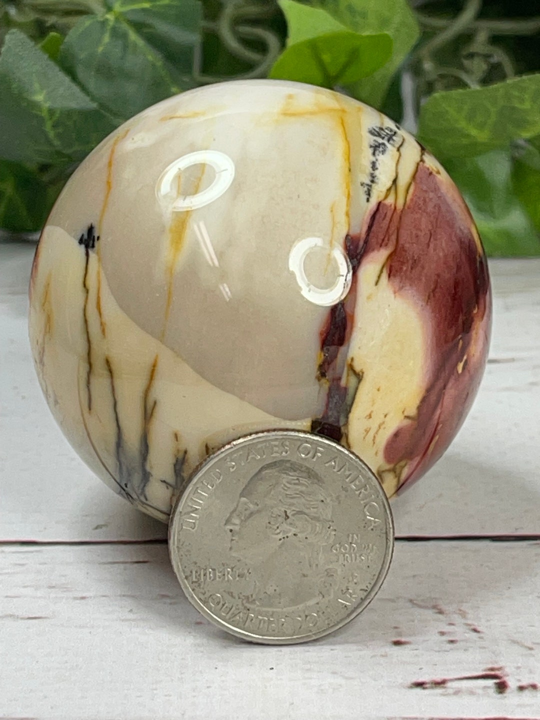 Mookaite Sphere, Multi Colored Mookaite Sphere, Cream Colored Mookaite Sphere, Mookaite Crystal ...