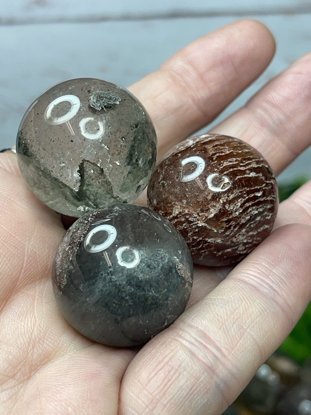 Garden Quartz Small Sphere, Garden Quartz Sphere, Garden Quartz ...