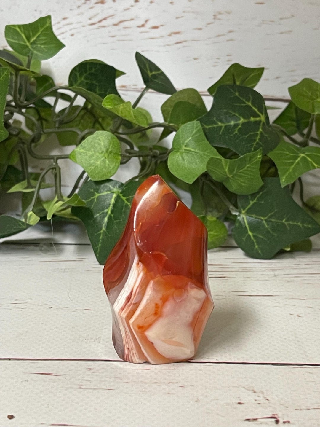 Small Carnelian Flame – Motivation, Vitality, Fire Energy - Etsy