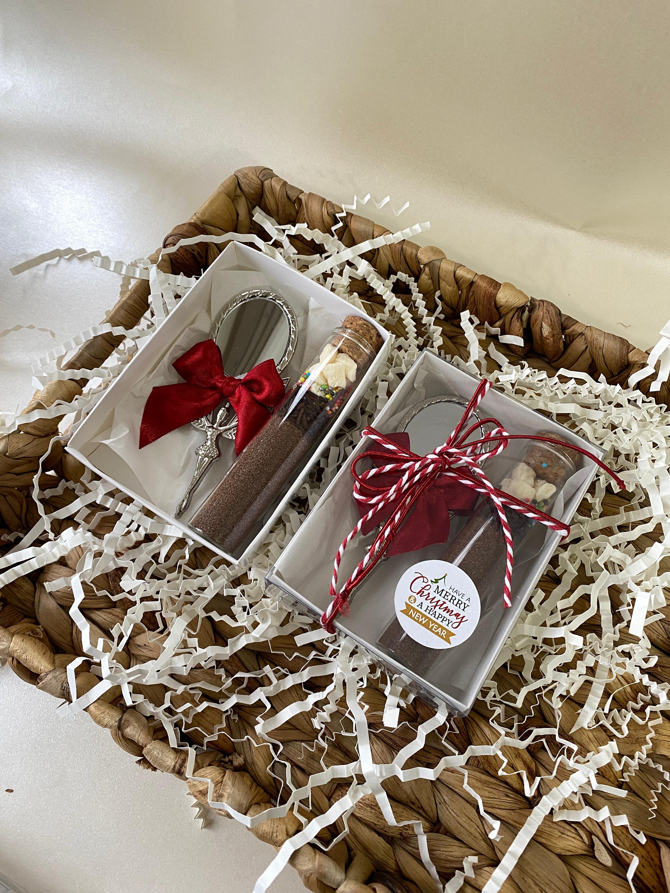 Christmas Gift Box Hot Chocolate With Marshmallow Hot - Etsy Canada