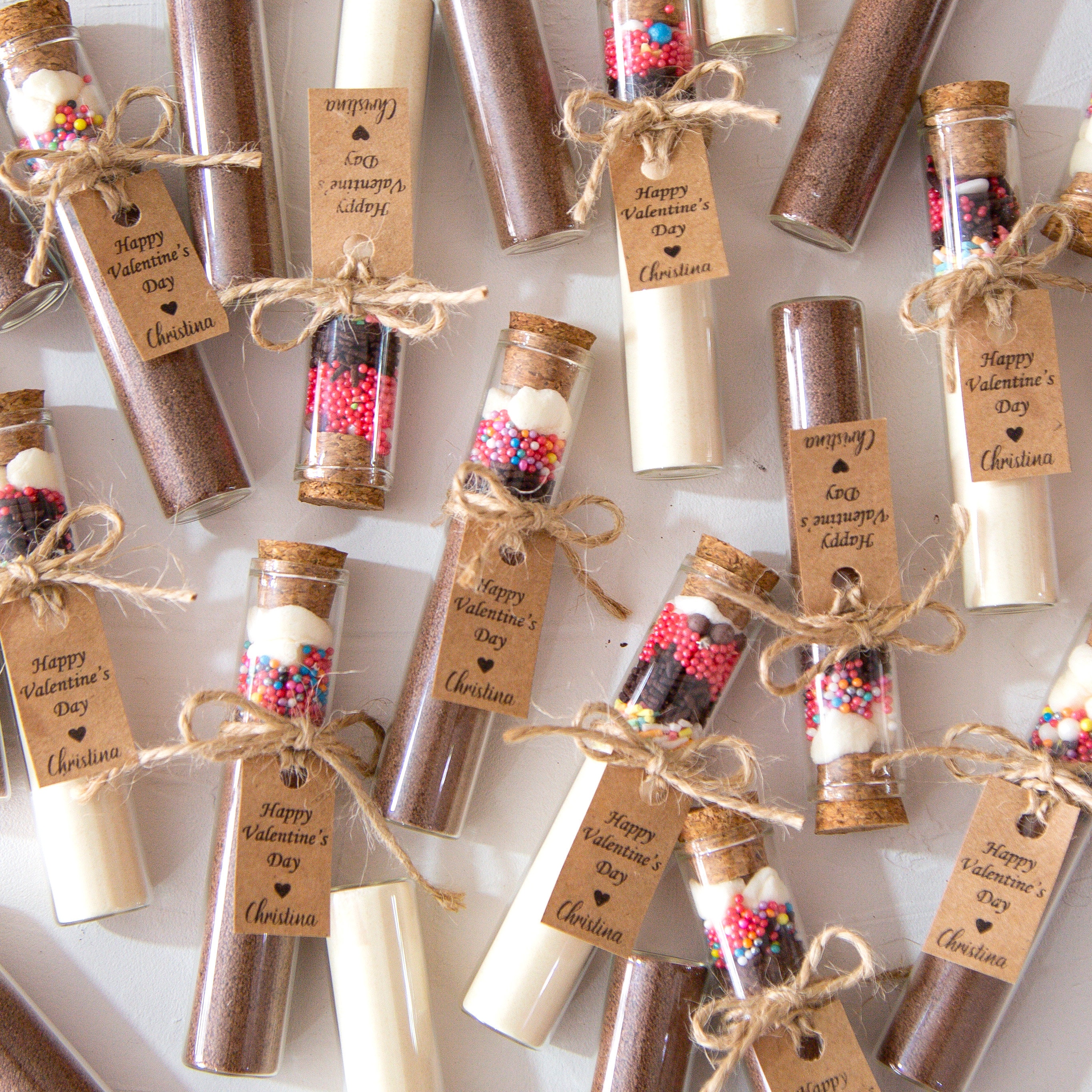 100 Pcs Hot Chocolate With Marshmallow, Hot Chocolate Wedding Favour in ...