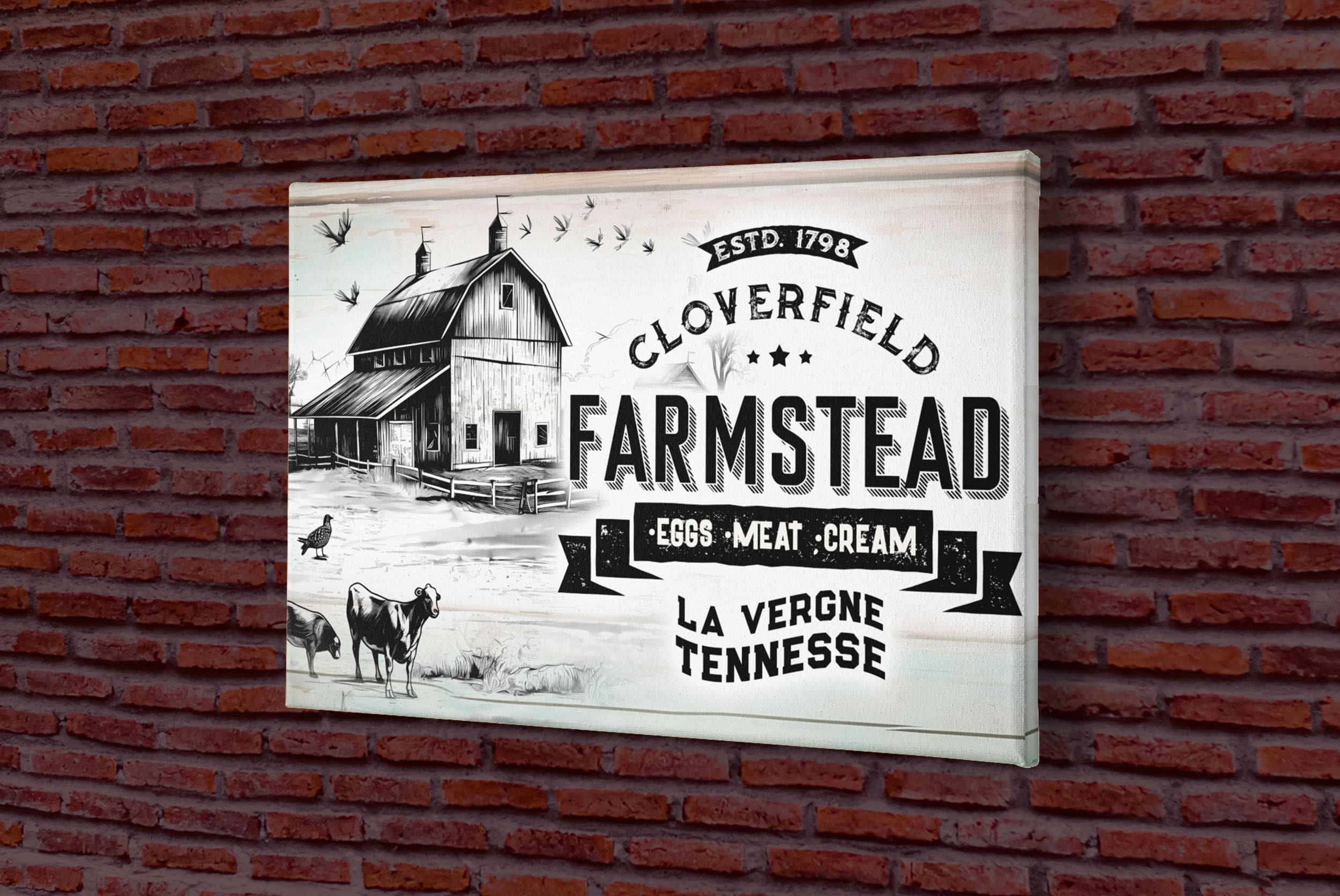 Homestead Sign Custom Farmhouse Sign Custom Ranch Sign Custom Farm Sign ...