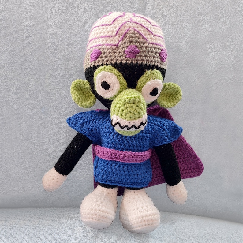 Mojo Jojo Crochet Pattern - Etsy