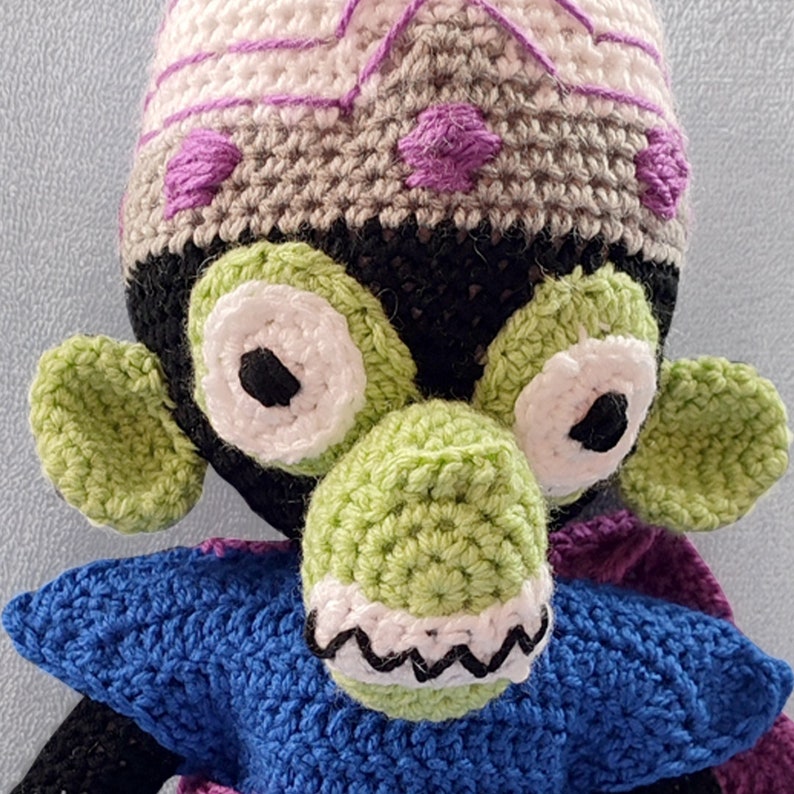 Mojo Jojo Crochet Pattern - Etsy