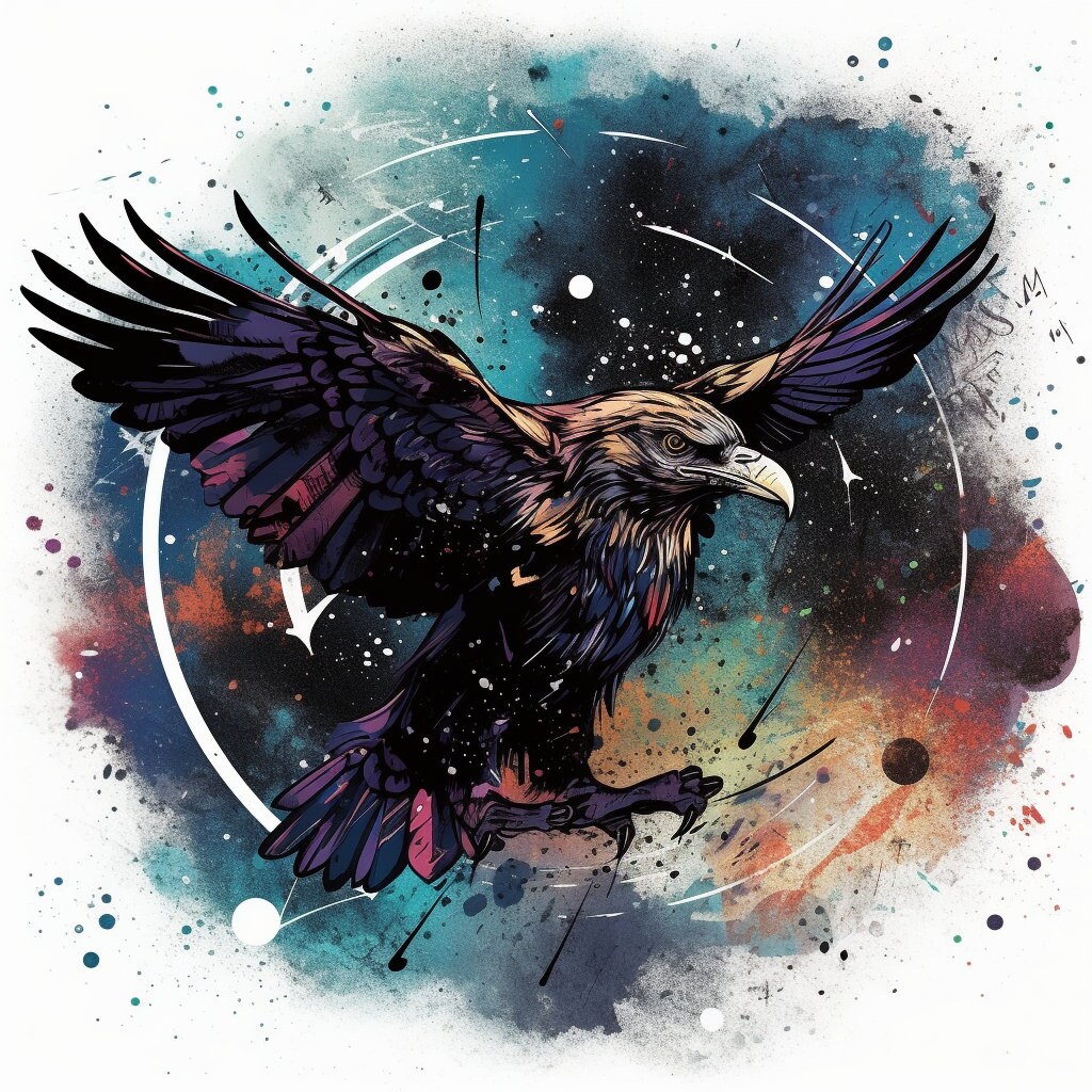 Vector Designs of Animals in Nebula Galactic Art Best Midjourney Prompt ...