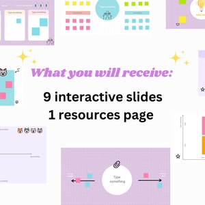 Cute Interactive Jamboard Template; Jamboard Template; Interactive ...