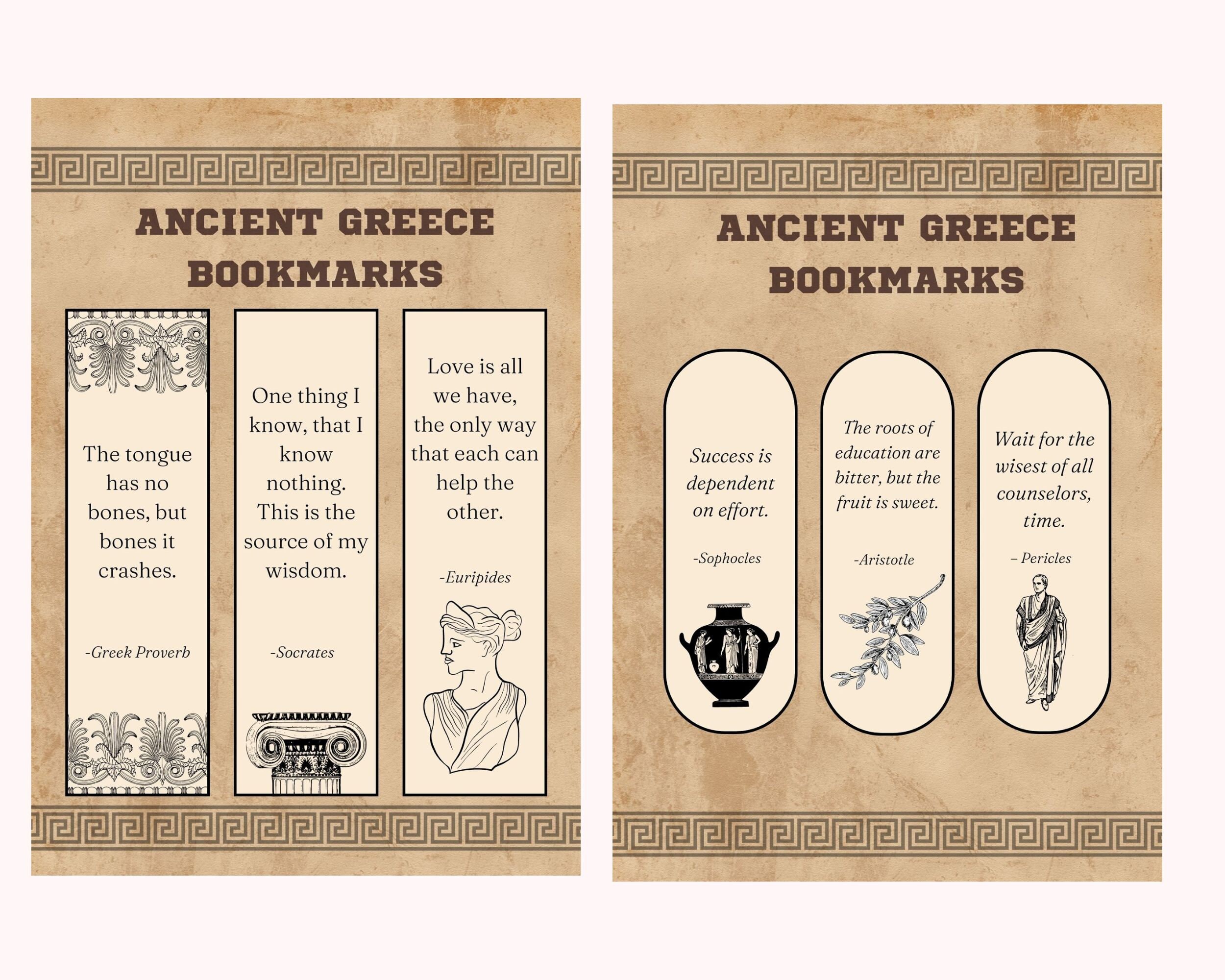 Printable Ancient Greece Worksheets and Activity Pack; Ancient Greece ...