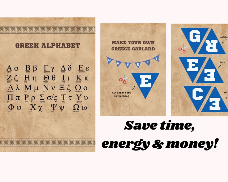 Printable Ancient Greece Worksheets and Activity Pack; Ancient Greece ...