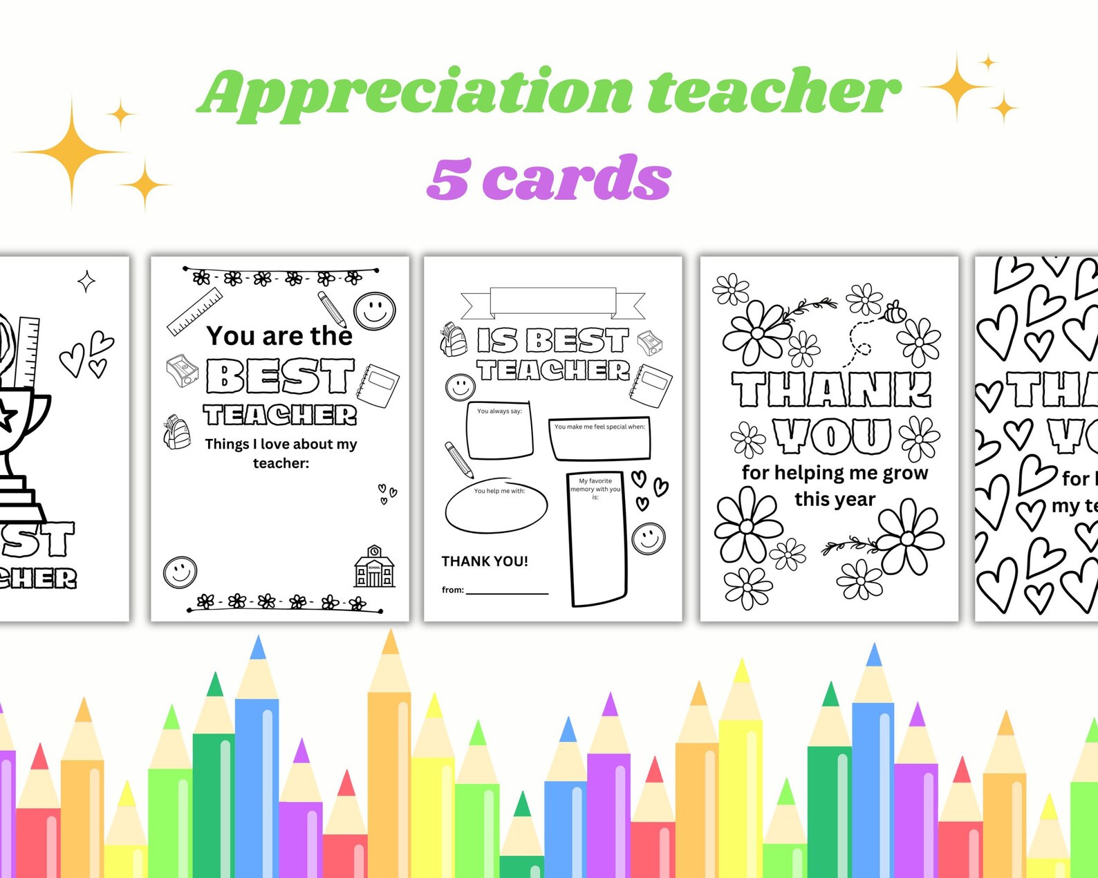 Printable Teacher Appreciation Coloring Pages; Thank You, Teacher ...