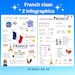 France Infographic Posters; French Classroom Decor; French Class ...