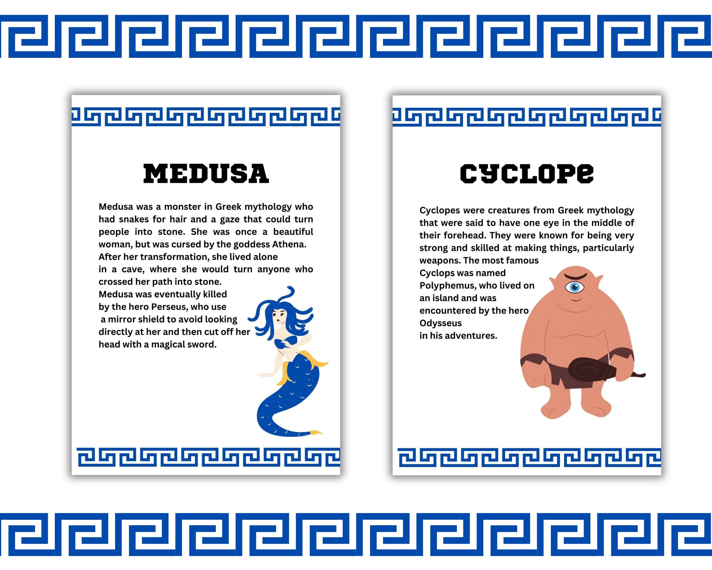 Ancient Greece Gods Printable Mythology Party Game; Fun Activity for ...