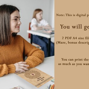 Printable Minotaur Maze; History Fun Activity; Ancient Greece Worksheet ...
