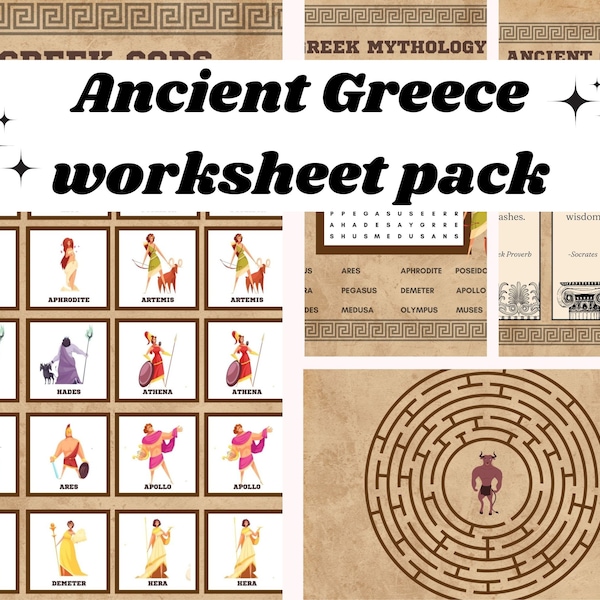 Greek Mythology - Etsy