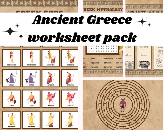 Greece I Spy Printable Games. 5 Different Sheets Easier to Harder ...