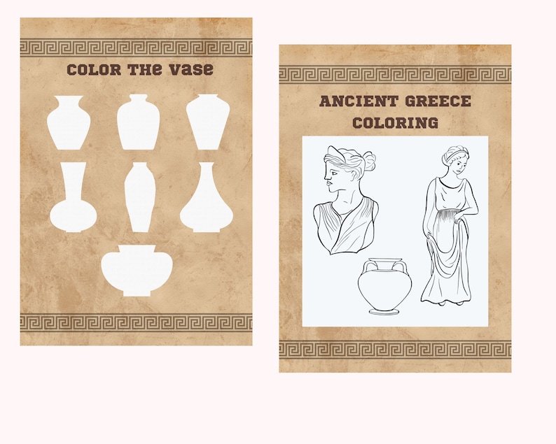 Printable Ancient Greece Worksheets and Activity Pack; Ancient Greece ...