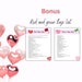 Galentine Party Red and Green Flags Game; Make Your Own Red Flag Map ...