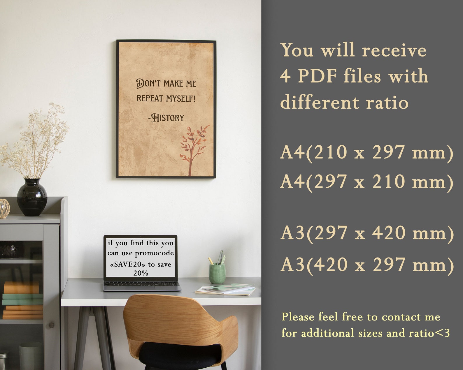 Printable Funny and Inspiring History Teacher Posters History Classroom ...