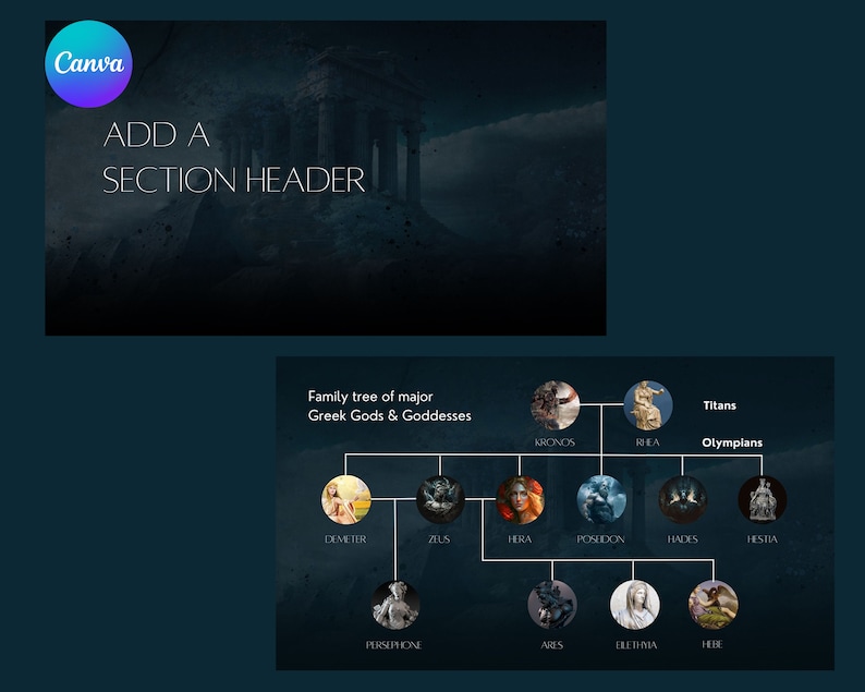 Ancient Greek Gods History Presentation I History Presentation I ...