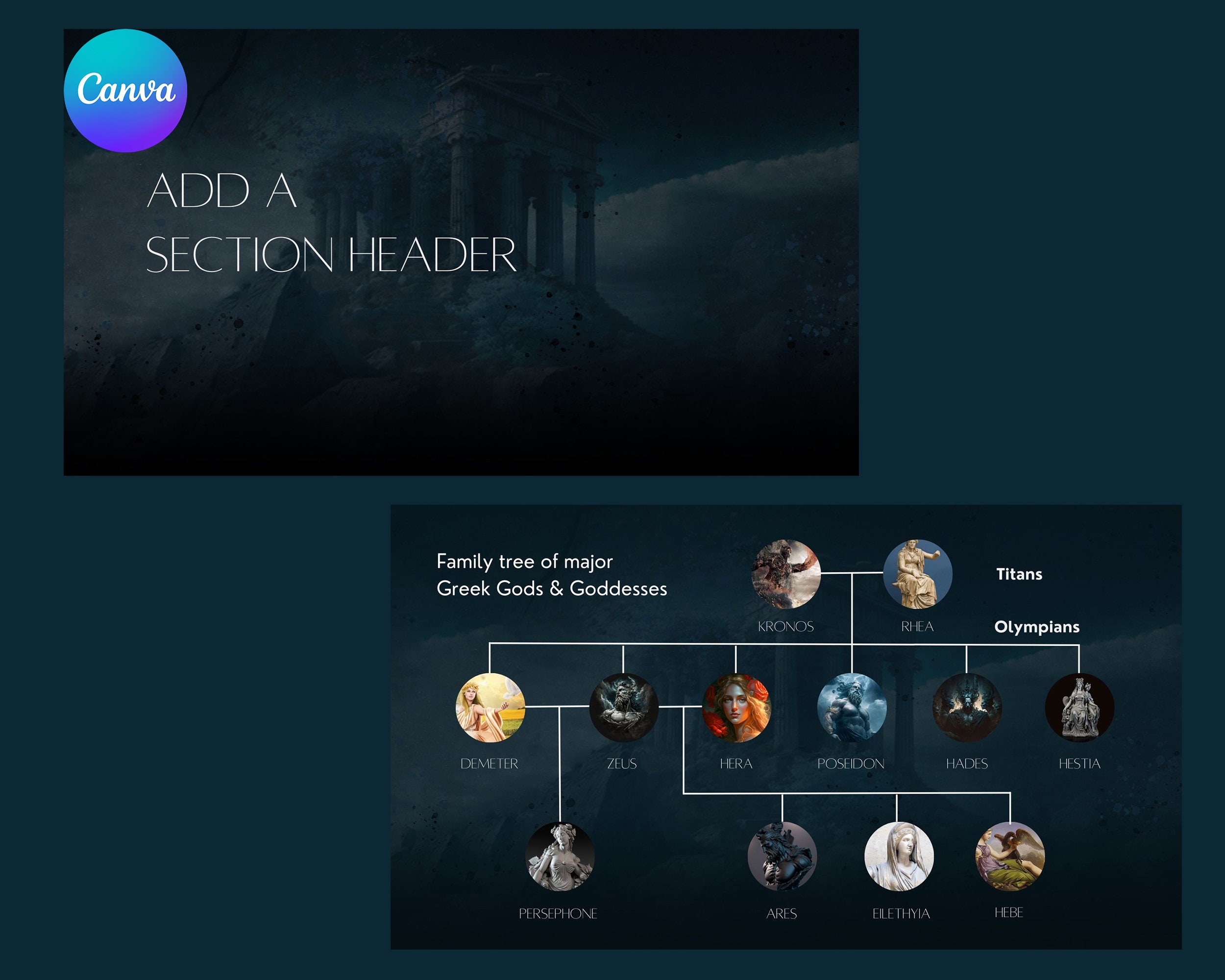 Ancient Greek Gods History Presentation I History Presentation I ...