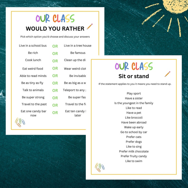 Class Game Bundle Pack; Classroom Team Building; Back to School ...