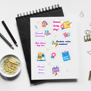 Student Council Digital Stickers; Digital Planner Stickers; Pupils ...