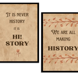 Printable Funny and Inspiring History Teacher Posters; History ...