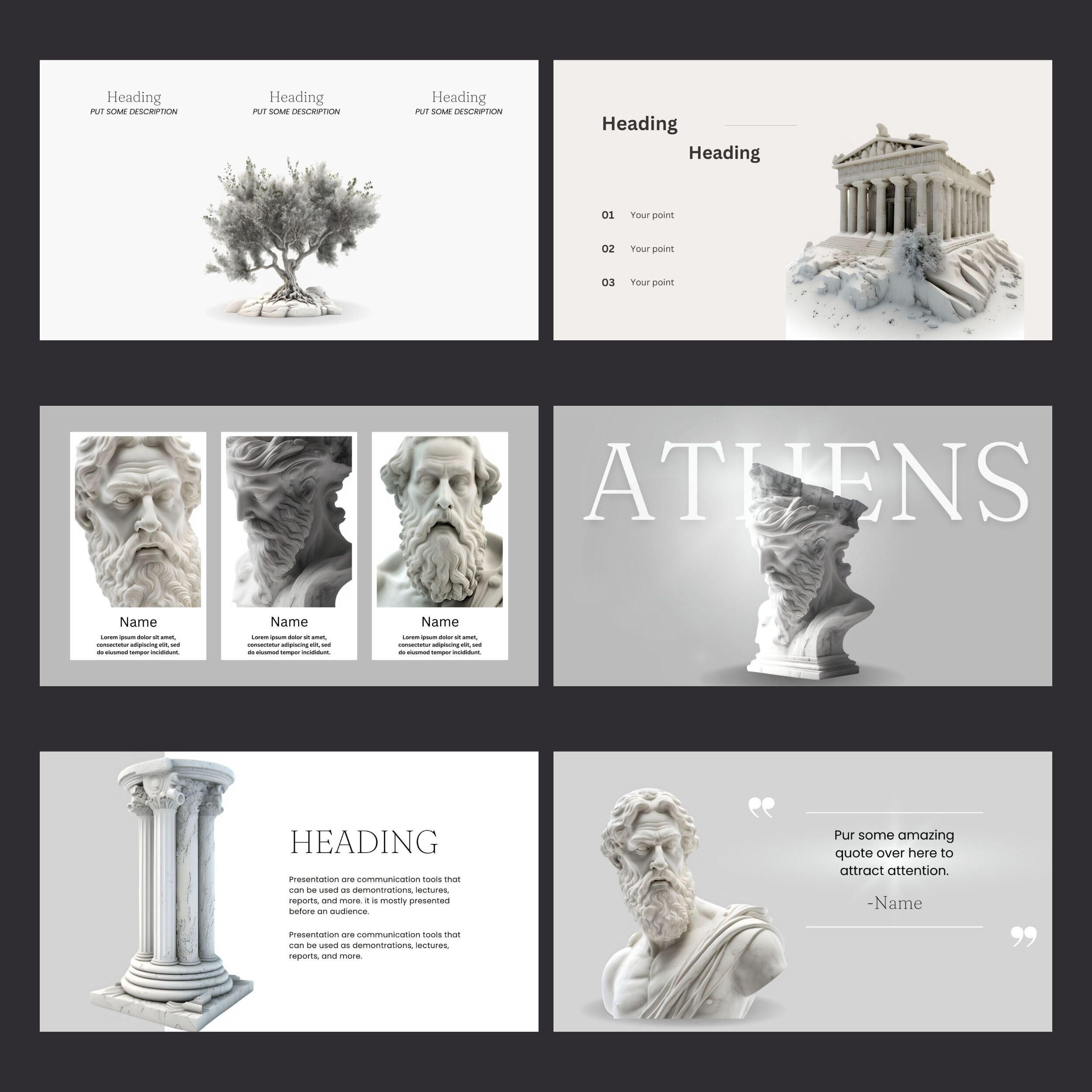 Elegant Ancient Greece History Presentation I History Presentation I ...