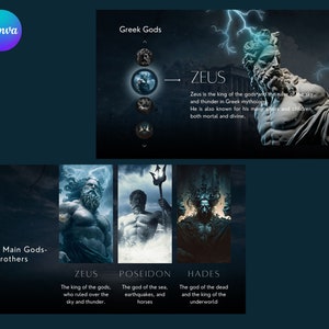 Ancient Greek Gods History Presentation I History Presentation I ...