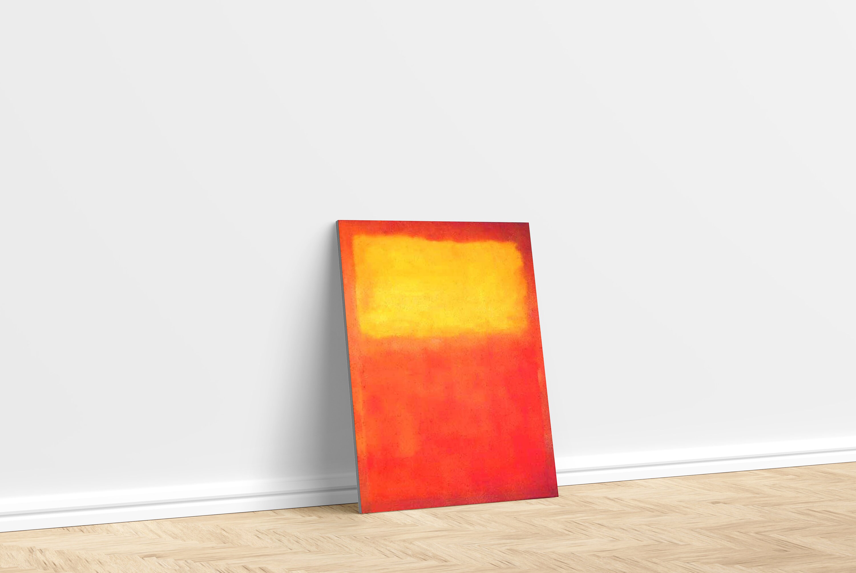 Mark Rothko Yellow and Red Canvas_poster Art Reproduction,rothko ...