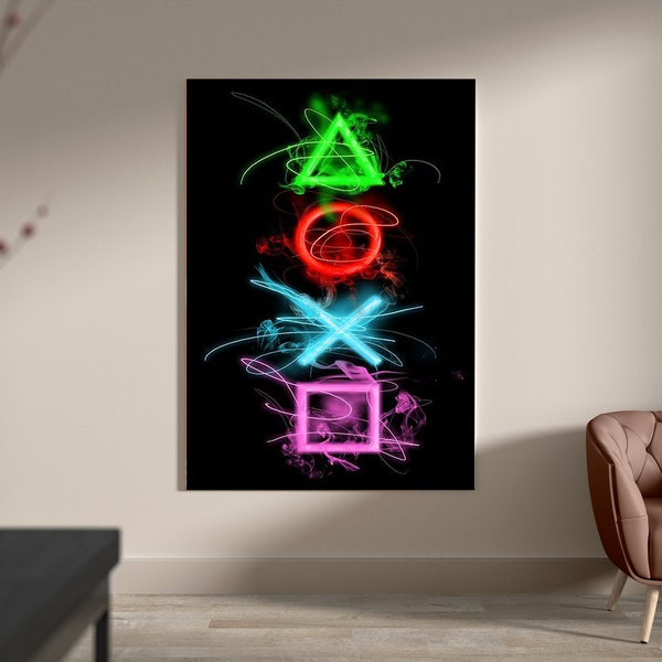 Playstation Wall Decor - Etsy